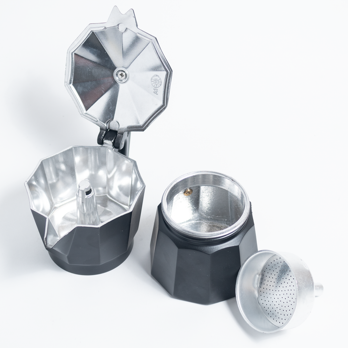 Pezzetti Stove Top Moka Pot | 3 Cup - Brew Perfect Espresso at Home ...