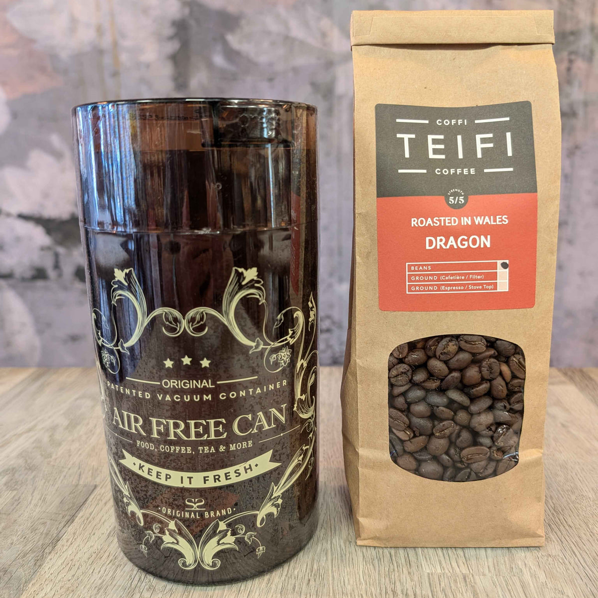 TightVac Tea & Coffee Canister - Perfect Airtight Tea & Coffee Storage ...