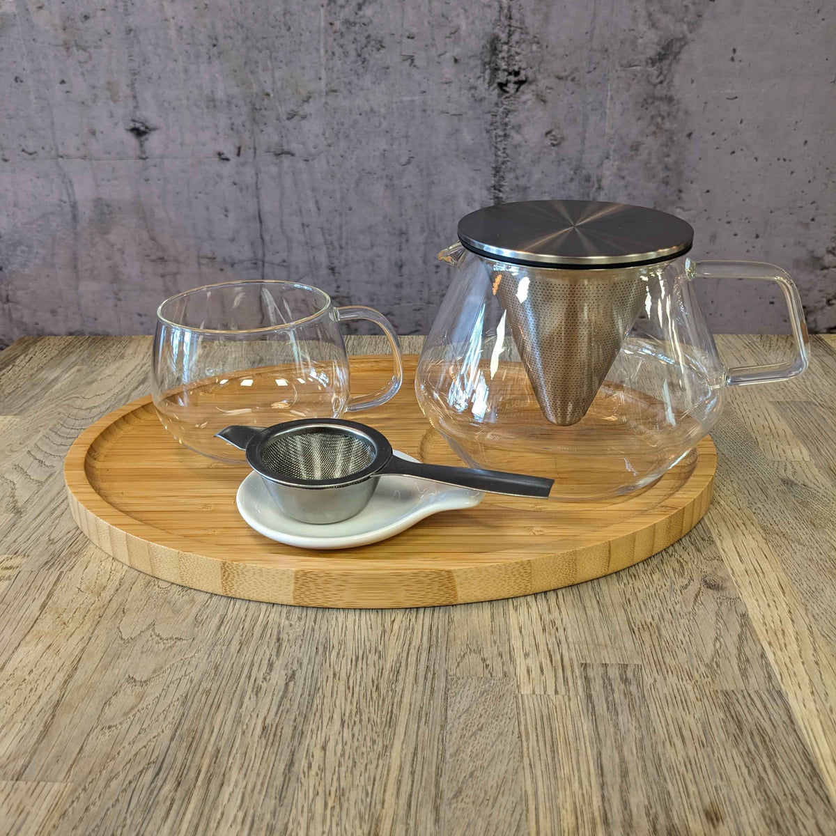 Kinto Unitea Cup - Stylish and Functional Glass Tea Cup – Tea Traders Ltd